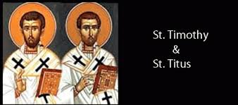 Father Lawrence Jagdfeld O.F.M. - Saints Timothy and Titus